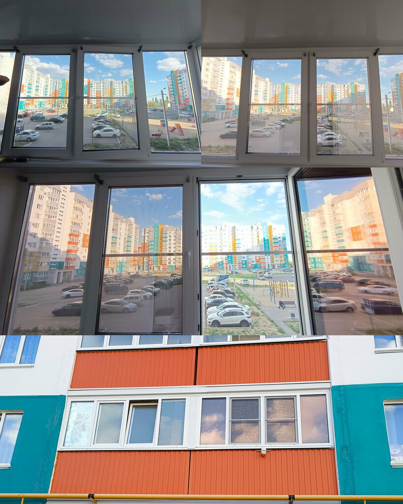 Pencerelerin, balkonların renklendirilmesi АртТон, Voljski, foto