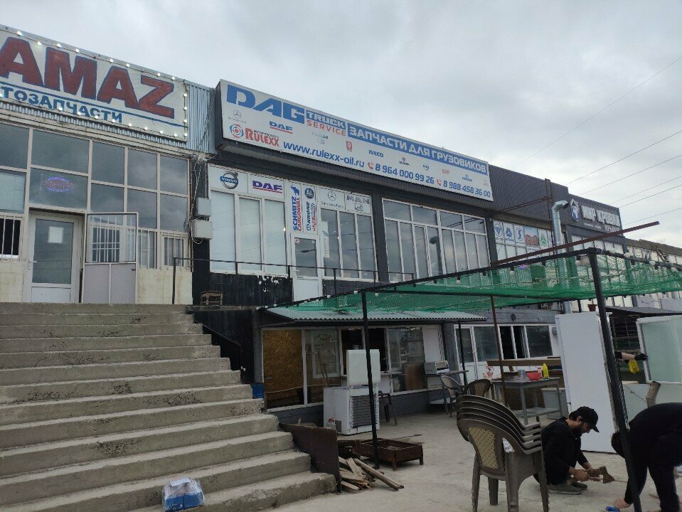 Çerçeve ve çadır yapıları Тенты, Makhachkala, foto