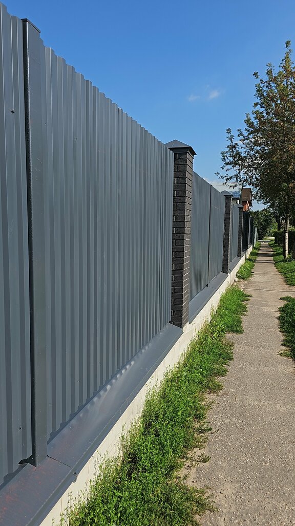 Çitler, parmaklıklar ПрофНастЗабор, Noginsk, foto