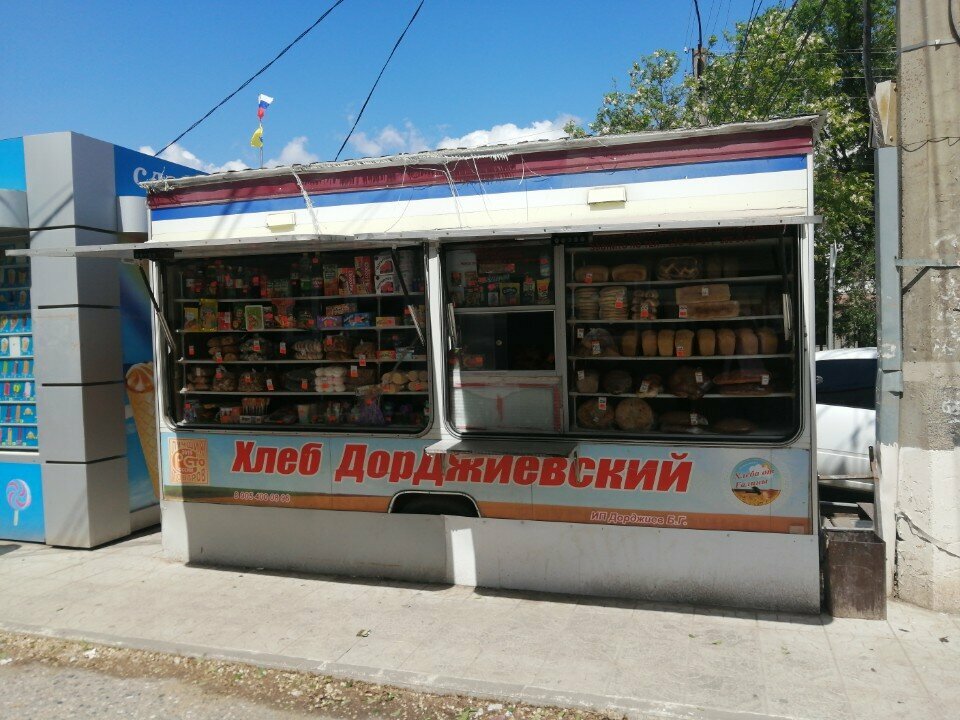 Ekmek fırını Киоск хлебобулочных изделий, Elista, foto