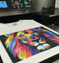 T-shirt baskı White Eagle, Moskova, foto