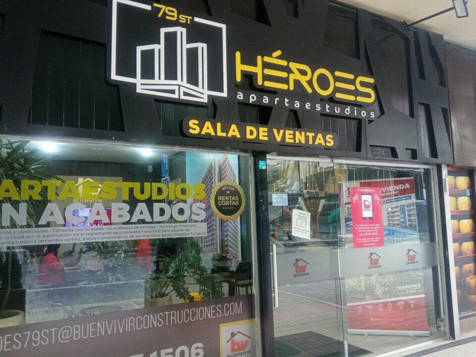 i̇nşaat firmaları Sala de ventas Heroes 79 St, Bogota, foto