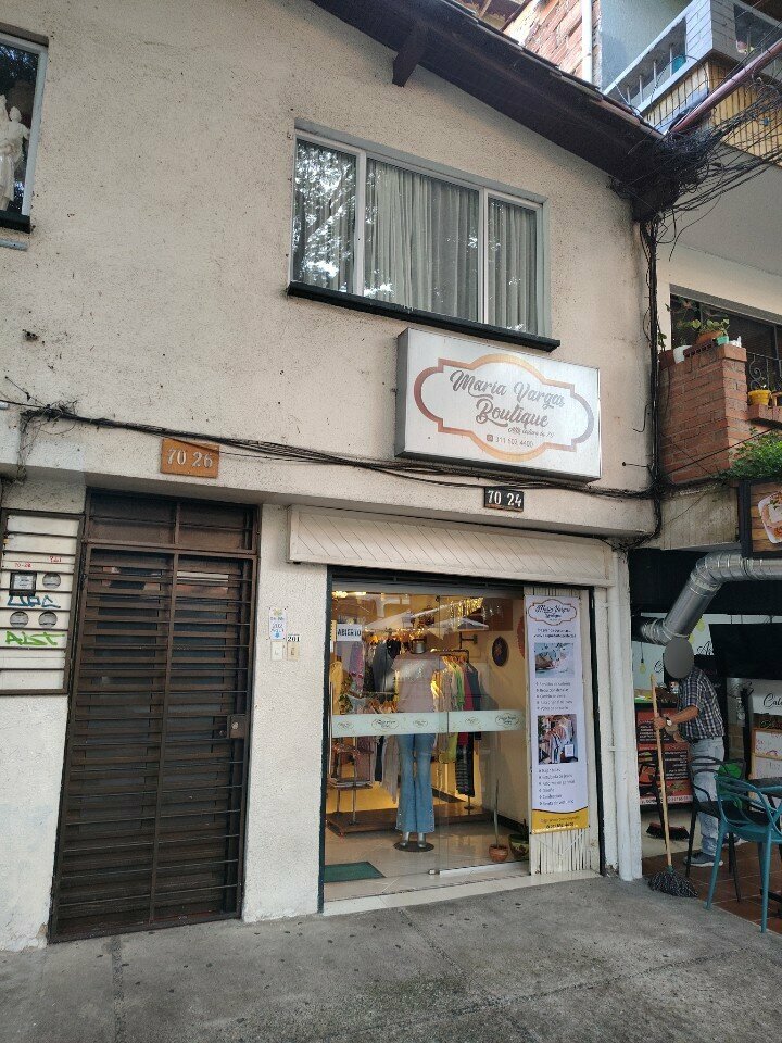 Giyim mağazası Maria varga boutique, Medellin, foto