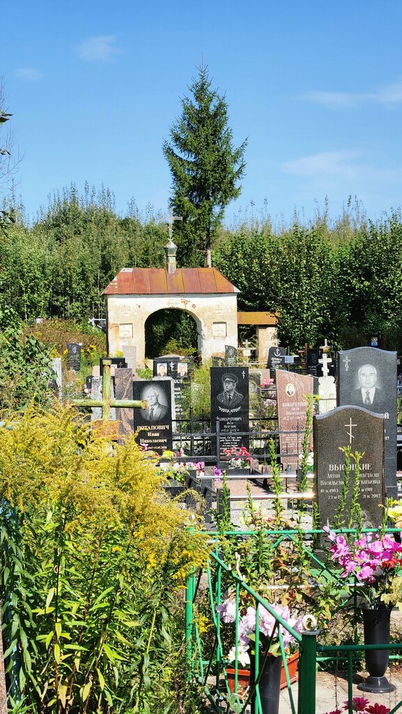 Mezarlıklar Rakauskija pravaslaŭnyja mohilki, Minskaya oblastı, foto