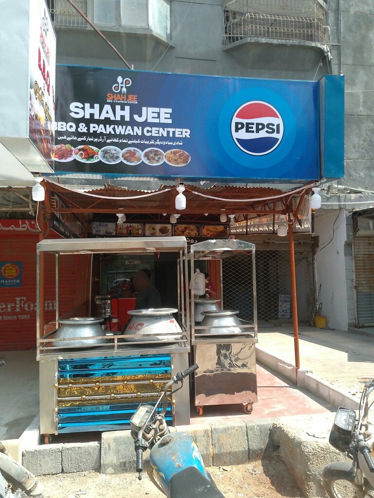 Alışveriş merkezleri Shah jee, Karaçi, foto