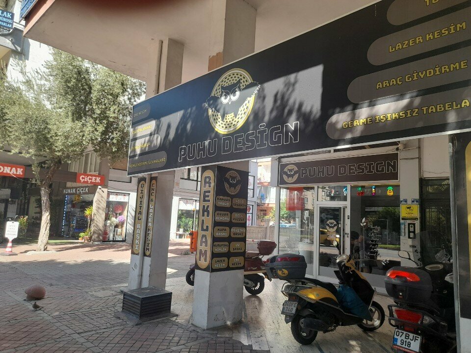 Tabela yapımı Puhu Design, Antalya, foto