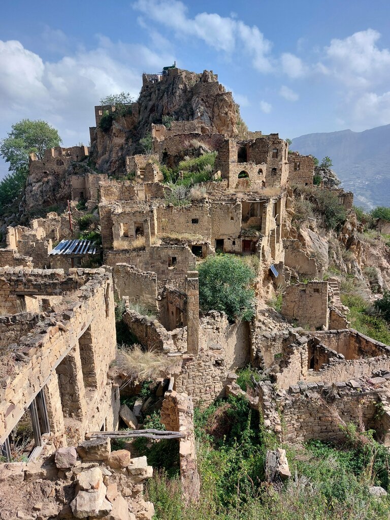 Turistik yerler Gamsutl, Dağıstan, foto