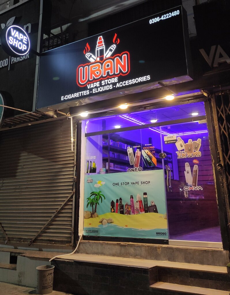 Tütün, sigara mağazaları Urban Vape Store, Karaçi, foto