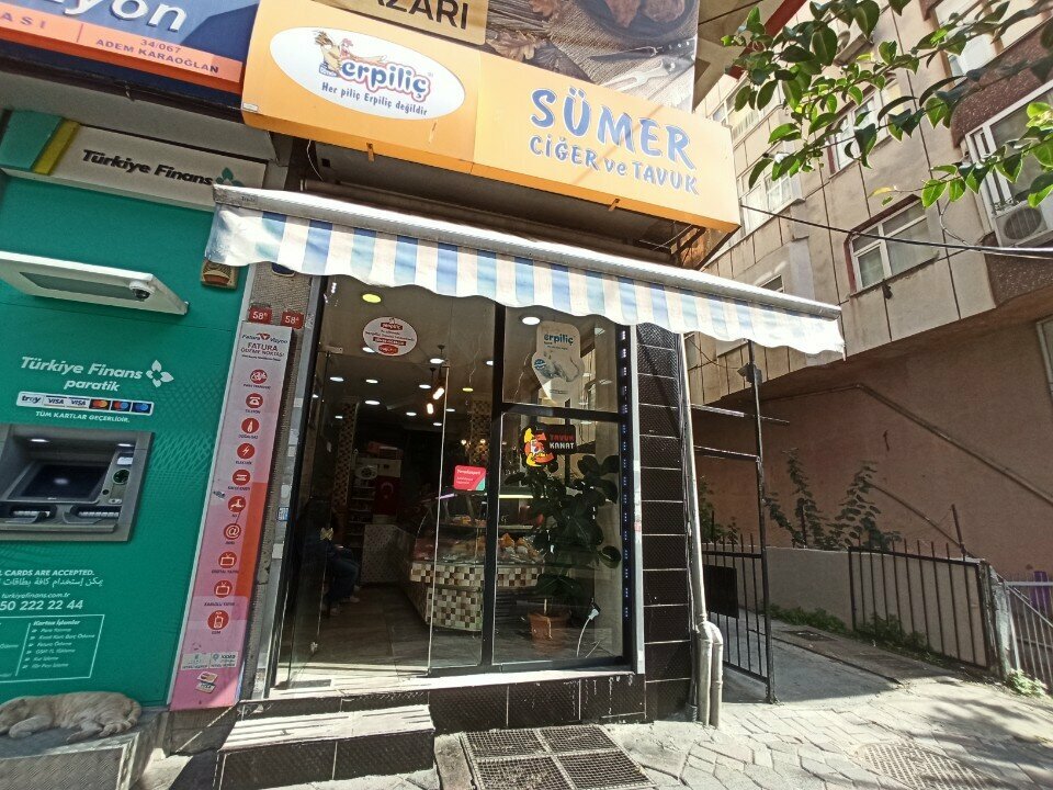 Kasap, şarküteri Sümer Ciğer ve Tavuk, İstanbul, foto