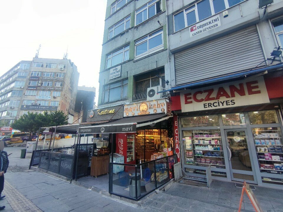 Market Mavi Kahve Dükkanı, İstanbul, foto