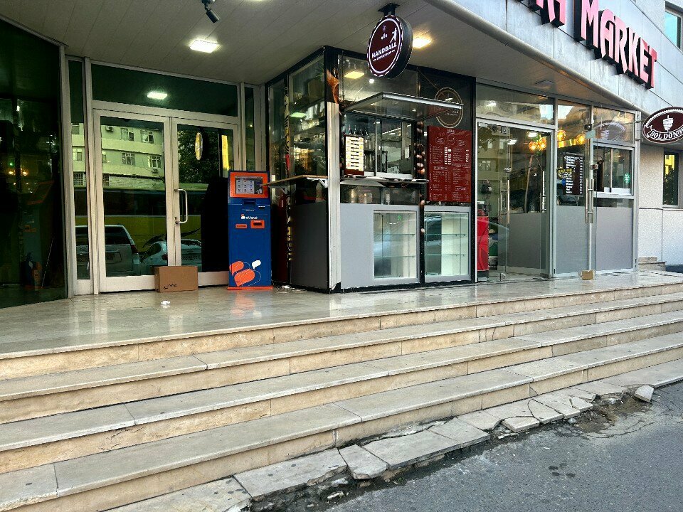 Kahve dükkanları Handball, Bakü, foto