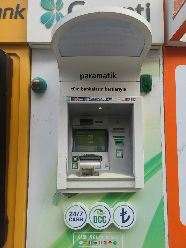 ATM'ler Garanti BBVA ATM, İstanbul, foto