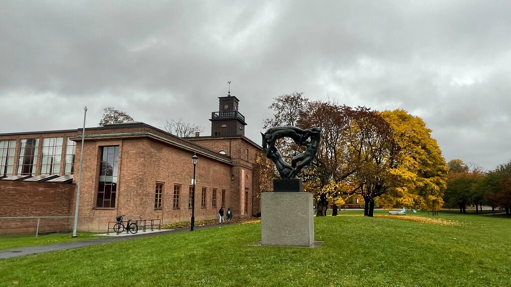 Müzeler ve sanat galerileri Vigeland Museum, Oslo, foto