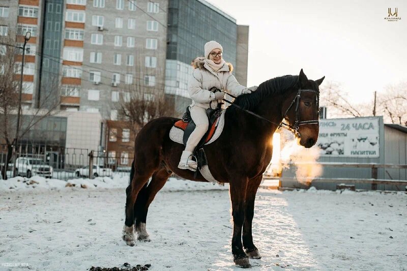 At ve binicilik kulüpleri Kareta_24, Krasnoyarsk, foto