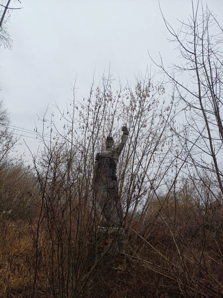 Anıt, heykel Советским рабочим, Moskova ve Moskovskaya oblastı, foto