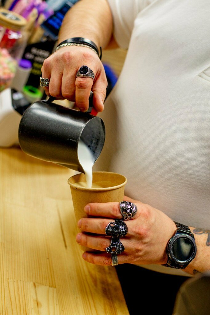 Kahve dükkanları SM Coffee, Saint‑Petersburg, foto