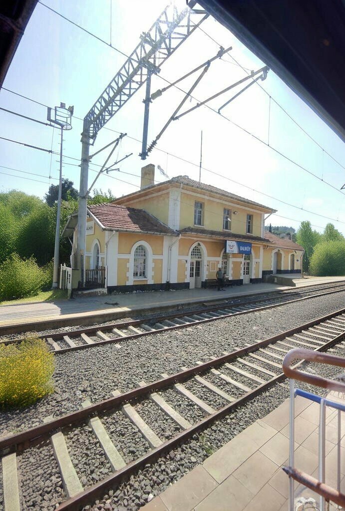 Tren istasyonu Balıköy Tren İstasyonu, Tavşanlı, foto