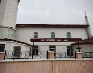 H Şahmerdan Bolat Cami (Çorum, Alaca, Yozgat Cad.), cami  Alaca'dan