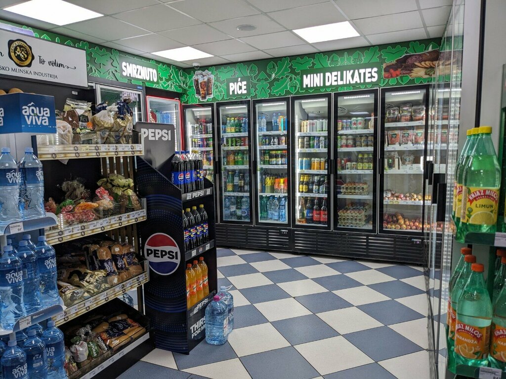 Süpermarket Aman, Belgrad, foto