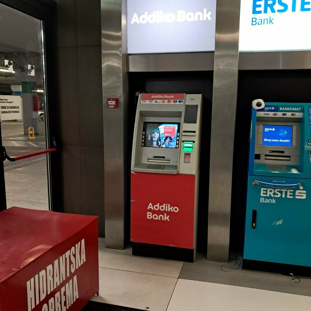 ATM'ler Addiko Bank Srbija, ATM, Belgrad, foto