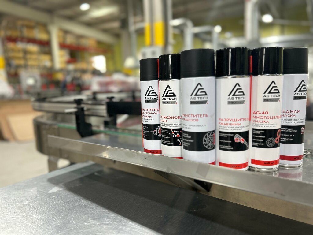 Araç bakım malzemeleri AG Tech, Riazanskaya oblastı, foto