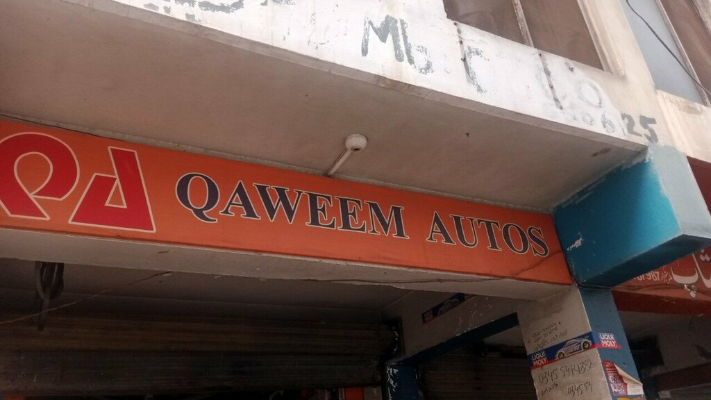 Otomobil yedek parçaları Qaweem Autos, Islamabad, foto