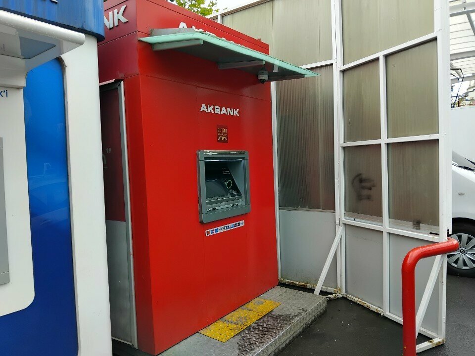ATM'ler Akbank ATM, İstanbul, foto