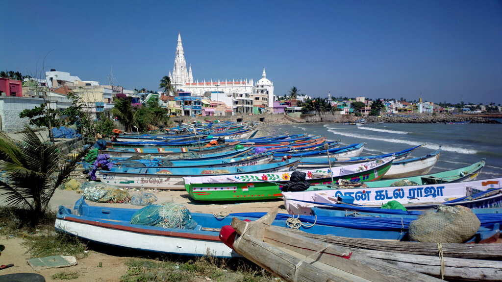 i̇skele Kanyakumari, Tamil Nadu, foto