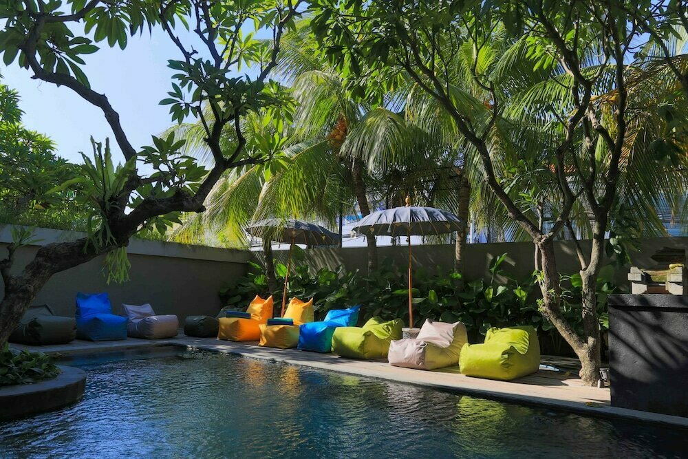 Pansiyonlar, hosteller Interconnection Hostel, Kuta, foto