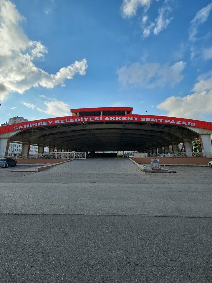 Gıda pazarı Akkent Semt Pazarı, Gaziantep, foto