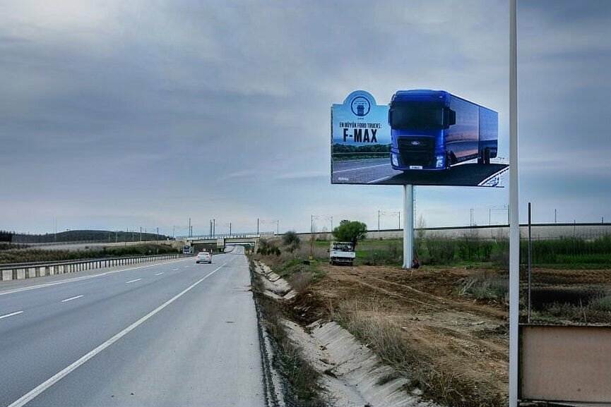 Açıkhava reklamcılığı Ankyra Reklam, Ankara, foto