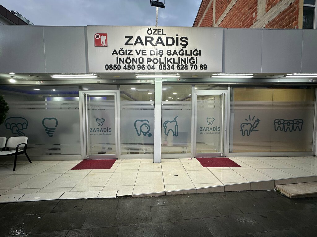 Özel ağız ve diş sağlığı klinikleri ve muayenehaneleri Özel Zaradiş Ağız ve Diş Sağlığı İnönü Polikliniği, İstanbul, foto