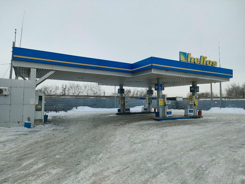 Benzin istasyonu № 1 Gelıos Ajqs, Kostanay, foto