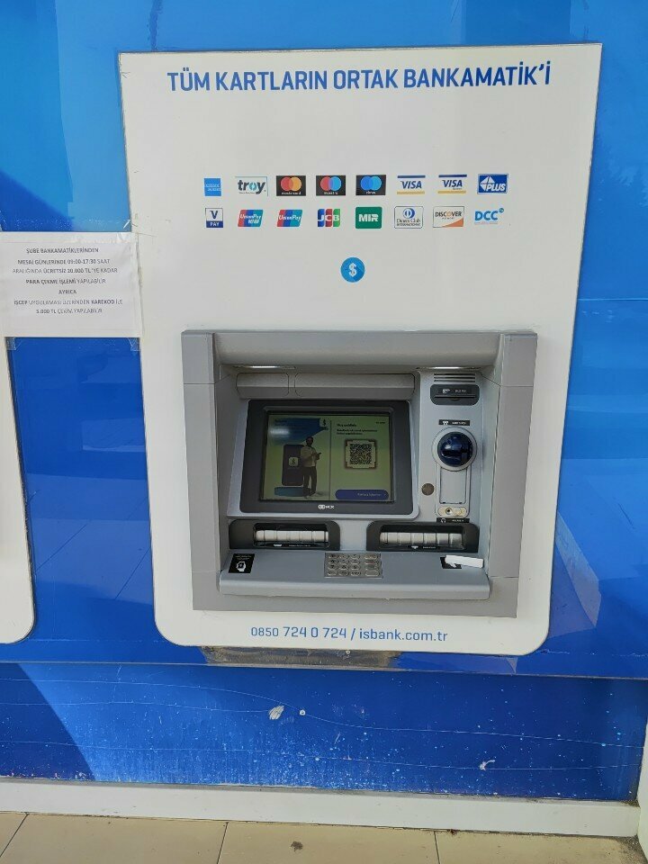 ATM'ler Türkiye İş Bankası Bankamatik, İstanbul, foto
