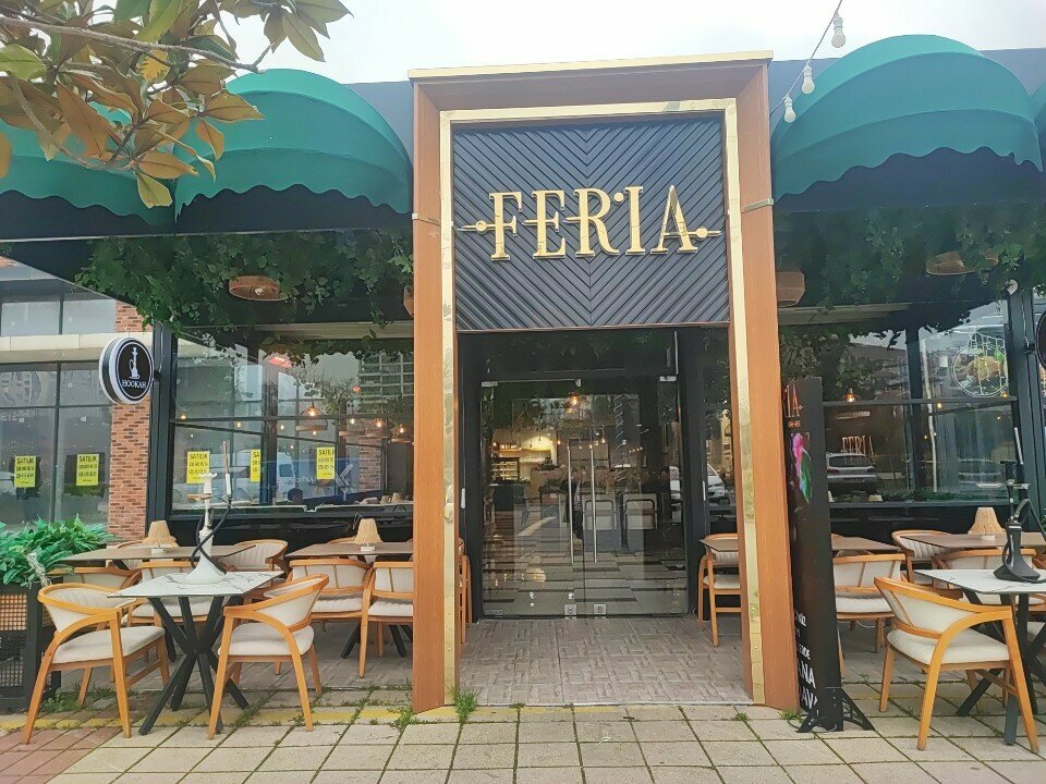 Nargile kafeler Feria, İstanbul, foto