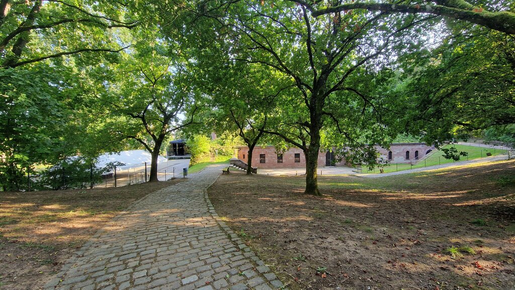 Kültür ve eğlence parkları Vauban Insel, Saarland, foto