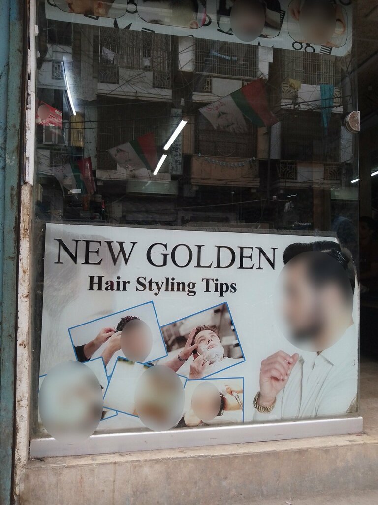 Kuaförler New golden hair styling tips, Karaçi, foto