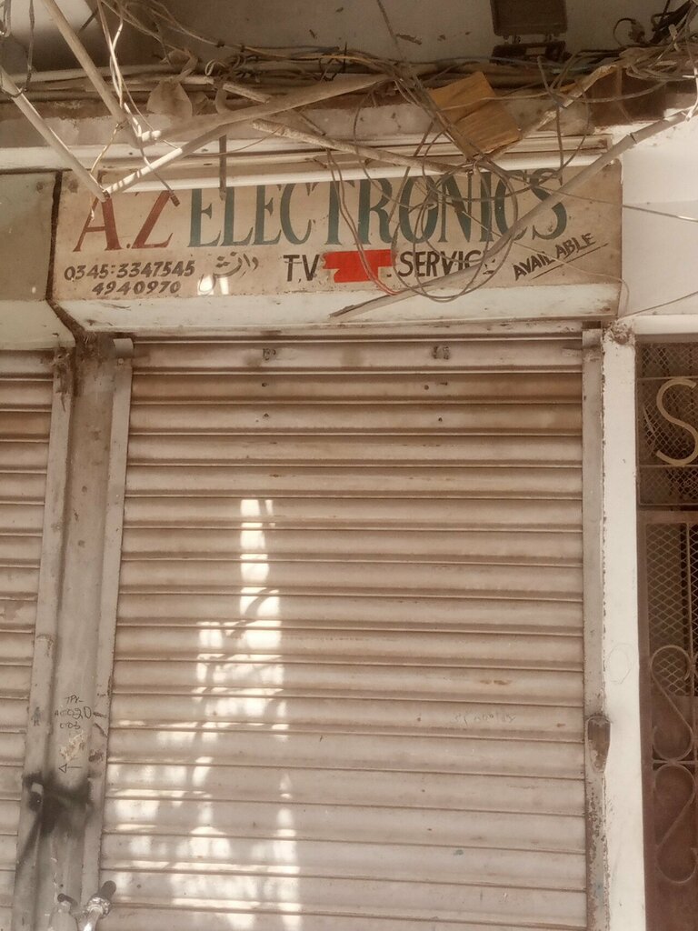 Elektronik eşya mağazaları Az electronics, Karaçi, foto