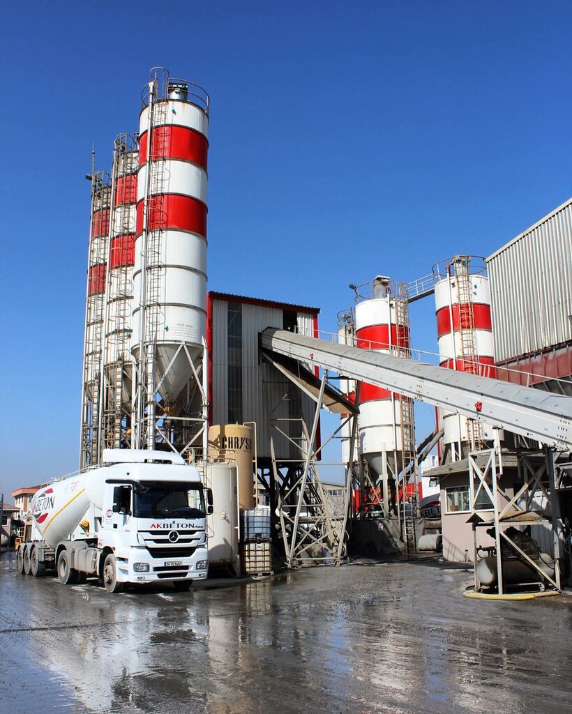 Beton ve beton ürünleri üreticileri Akbeton Sancaktepe Tesisi, İstanbul, foto