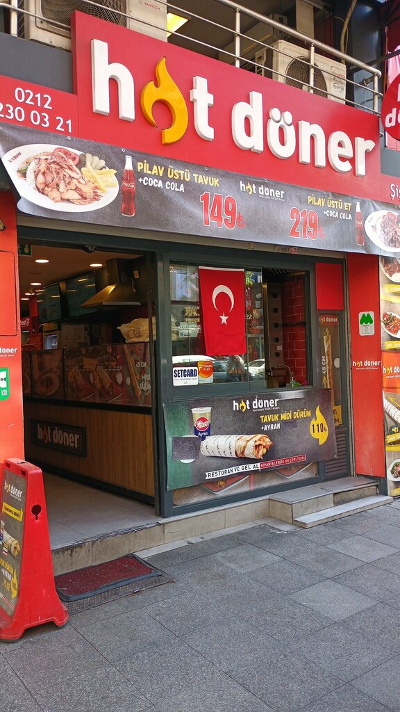 Restoran Hot Döner Şişli, İstanbul, foto