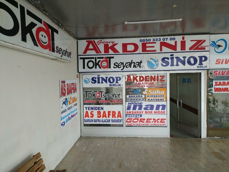 Otobüs biletleri AS Bafra, İstanbul, foto