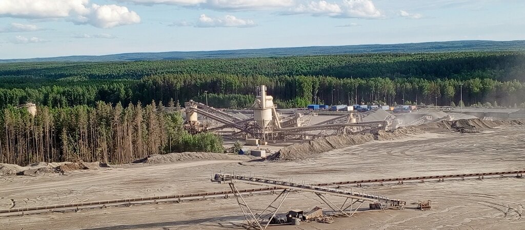 Endüstriyel mineraller КП-Габбро, Karelya, foto