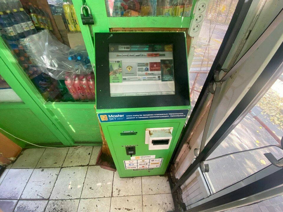 Ödeme terminali Master sky, Almatı, foto