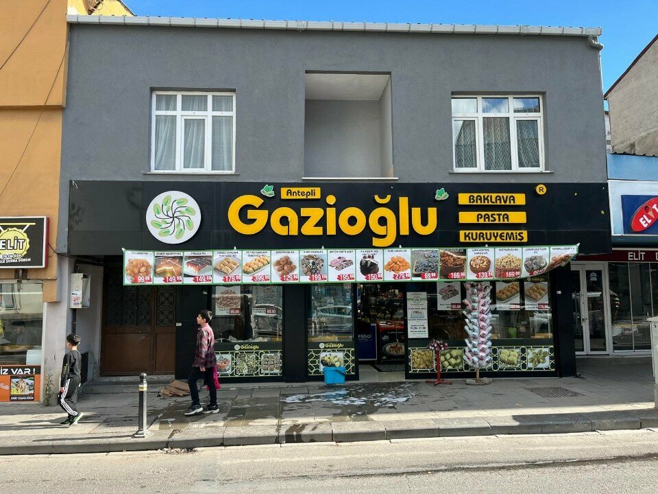 Pasta, şekerleme ve tatlı Antepli Gazioğlu, İstanbul, foto