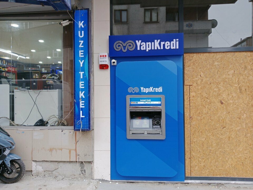 ATM'ler Yapı Kredi, İstanbul, foto