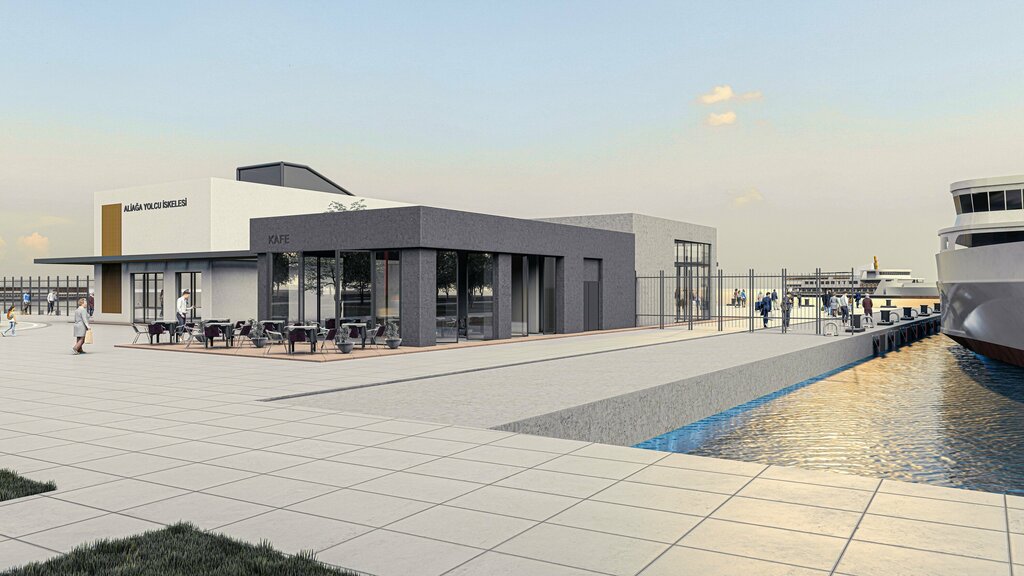 i̇skele Aliağa Yolcu İskelesi, Dünya, foto