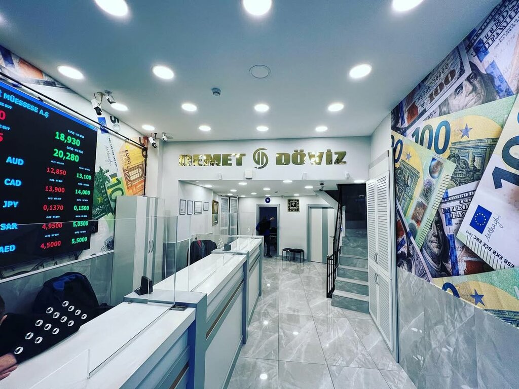 Döviz büroları Demet Döviz, İstanbul, foto