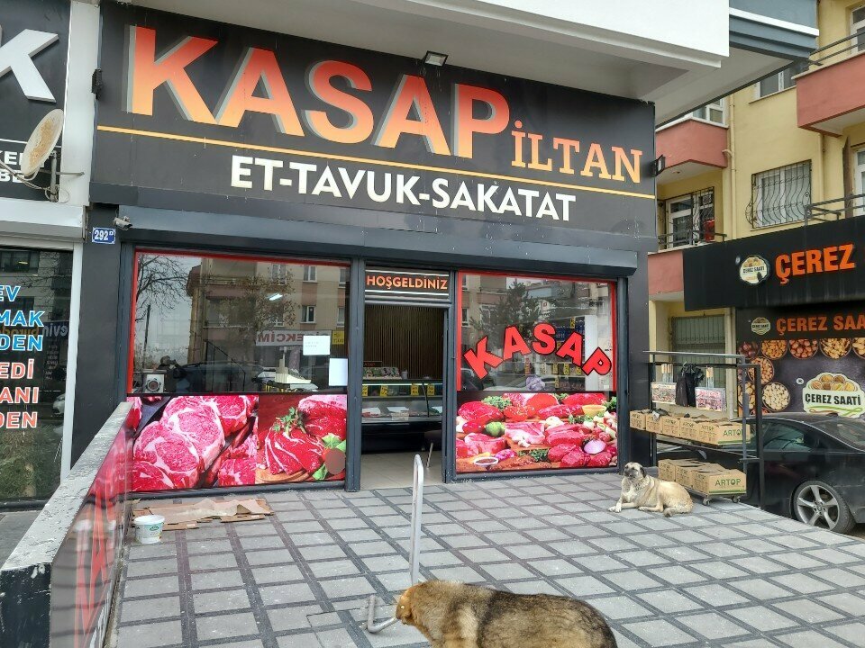 Kasap, şarküteri İltan Et, Ankara, foto