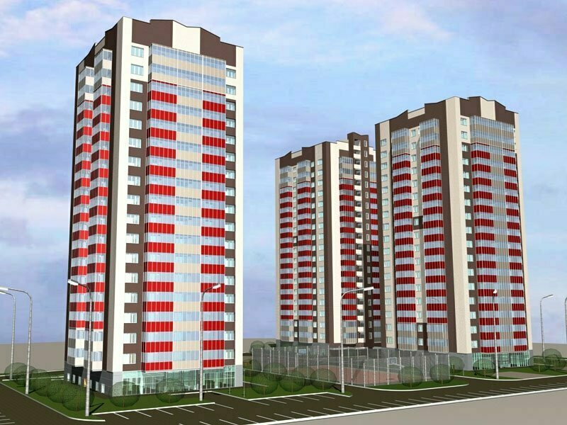 Konut blokları Ул. Калинина, 47б, Krasnoyarsk, foto