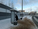 Понтонный – Южная улица (St. Petersburg, Kolpinskiy District, posyolok Pontonny, Yuzhnaya ulitsa), toplu taşıma durağı  Saint‑Petersburg'dan